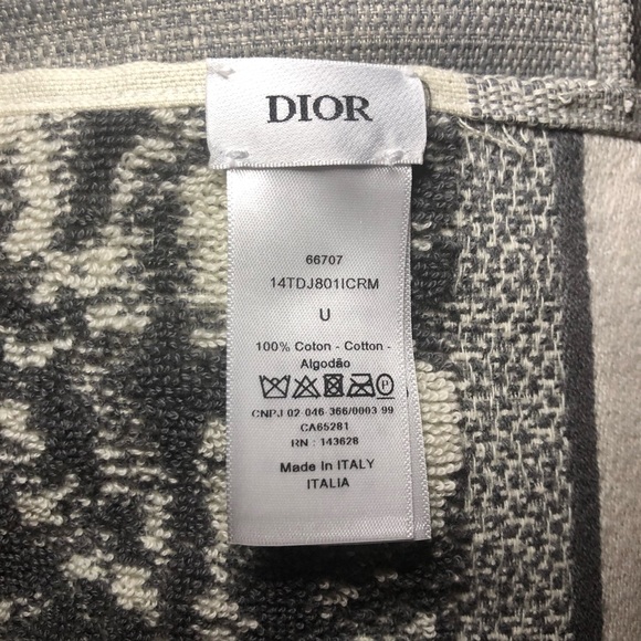 Dior | Bath | Christian Dior Towel | Poshmark